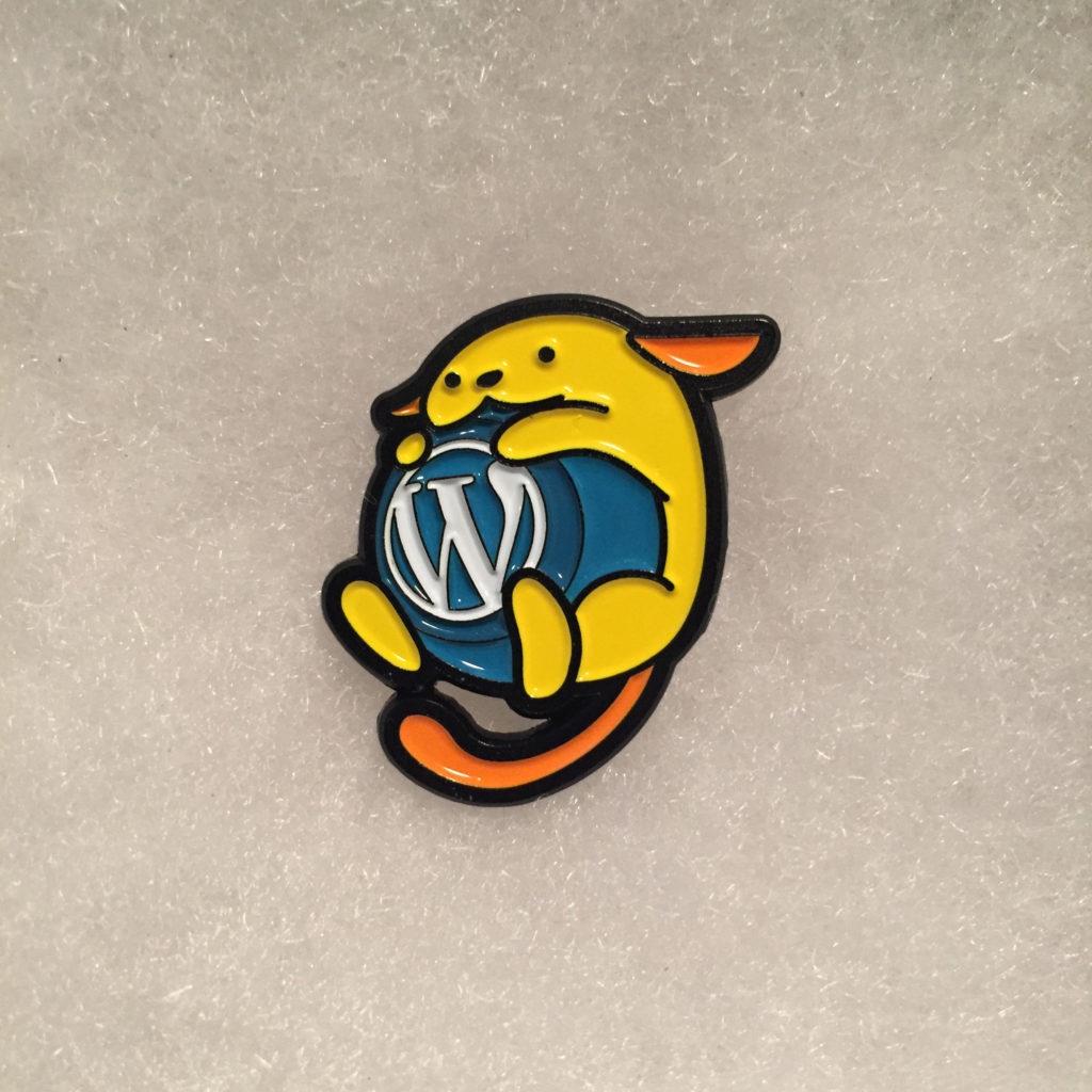 Original Wapuu Pin — Wapu.us